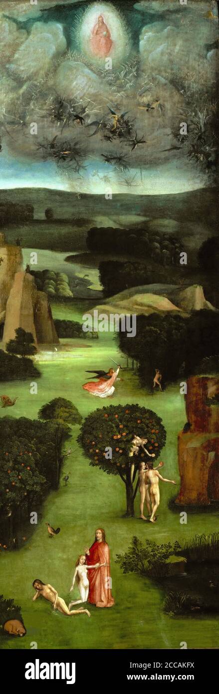 The Last Judgment (Triptych, left panel). Museum: Academy of Fine Arts Vienna. Author ...