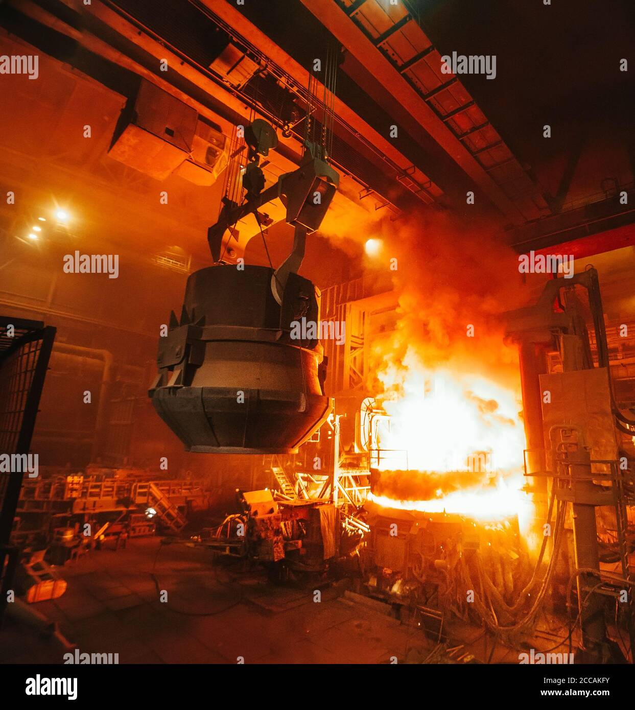 steel production in electric furnaces. Electroplating plant for the ...
