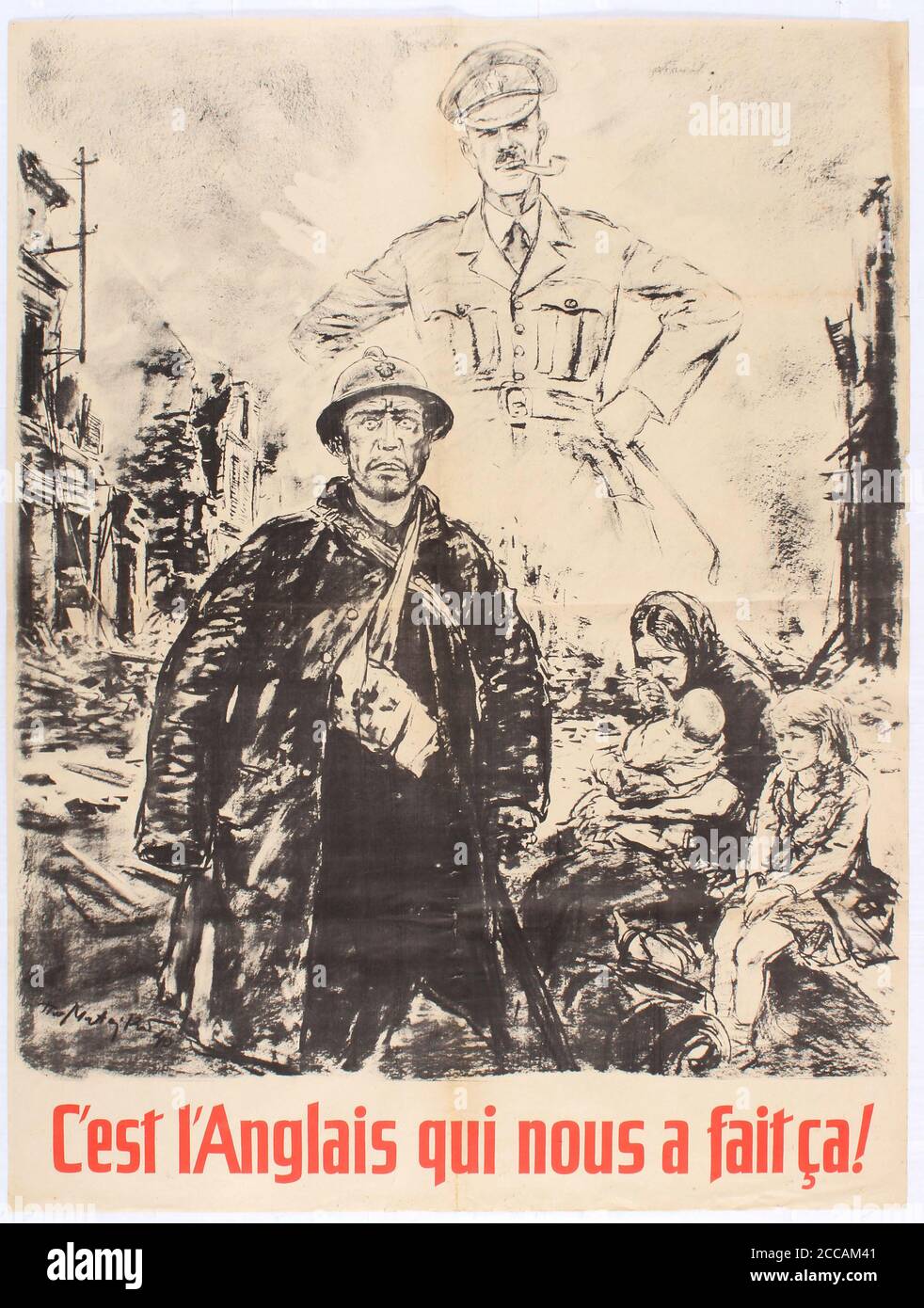 Vichy france propaganda poster hi-res stock photography and images - Alamy