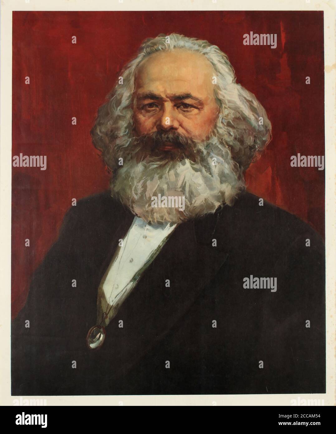 Soviet poster of karl marx hi-res stock photography and images - Alamy