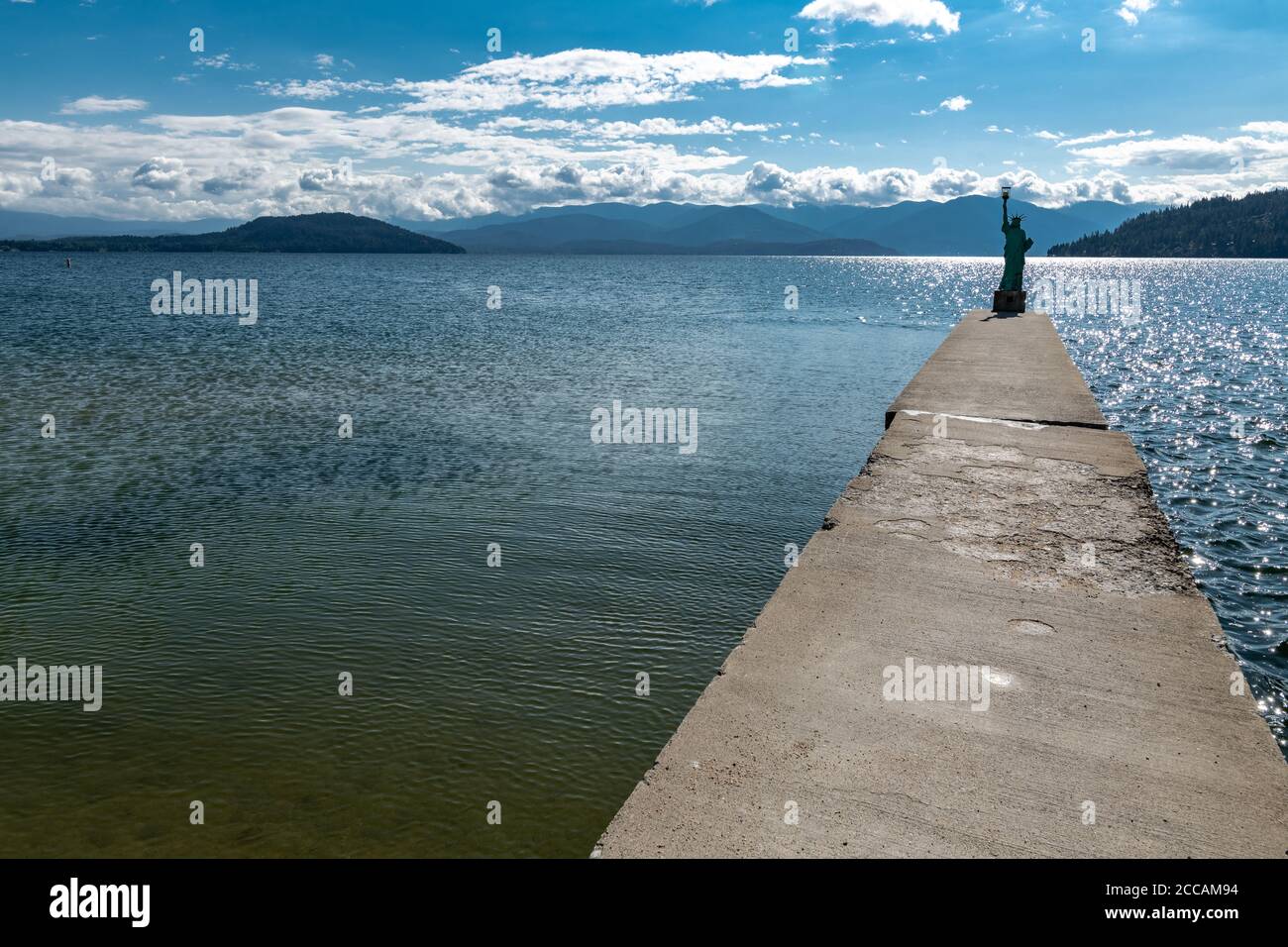 Sandpoint idaho summer hi-res stock photography and images - Alamy