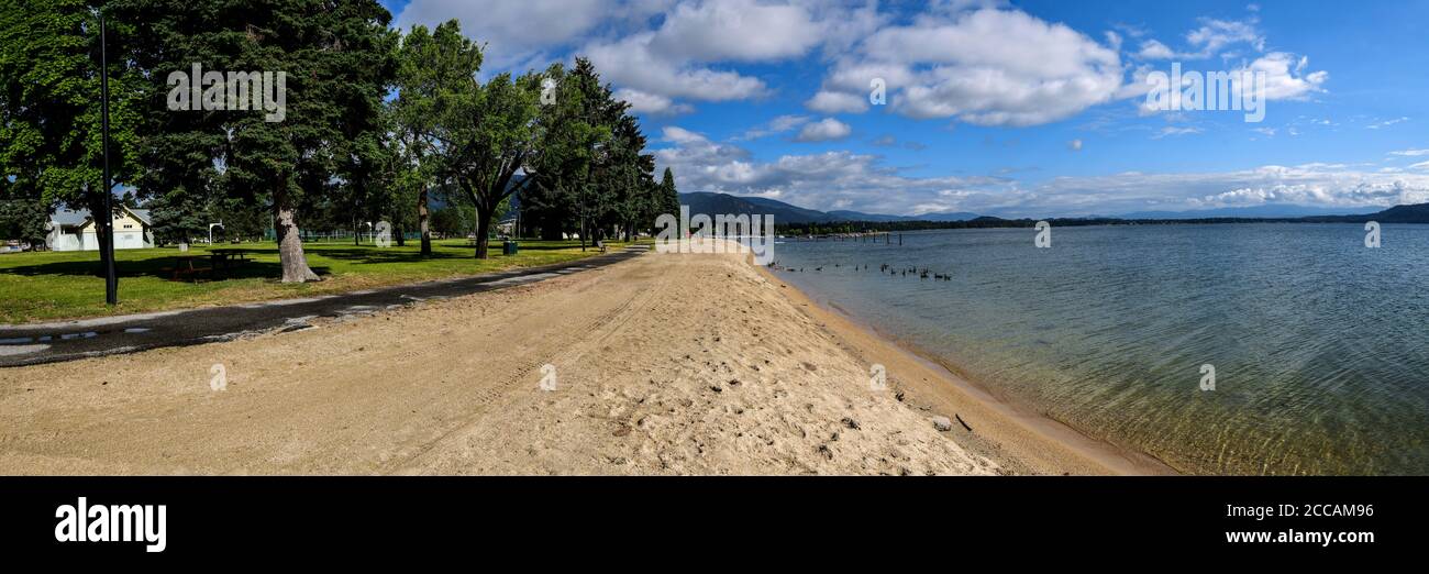 Sandpoint idaho summer hi-res stock photography and images - Alamy