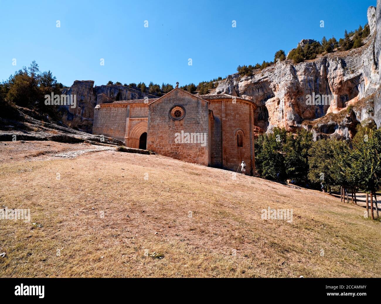 Hermitage of San Bartolome, Canyon of the Rio Lobos natural park. 12th ...