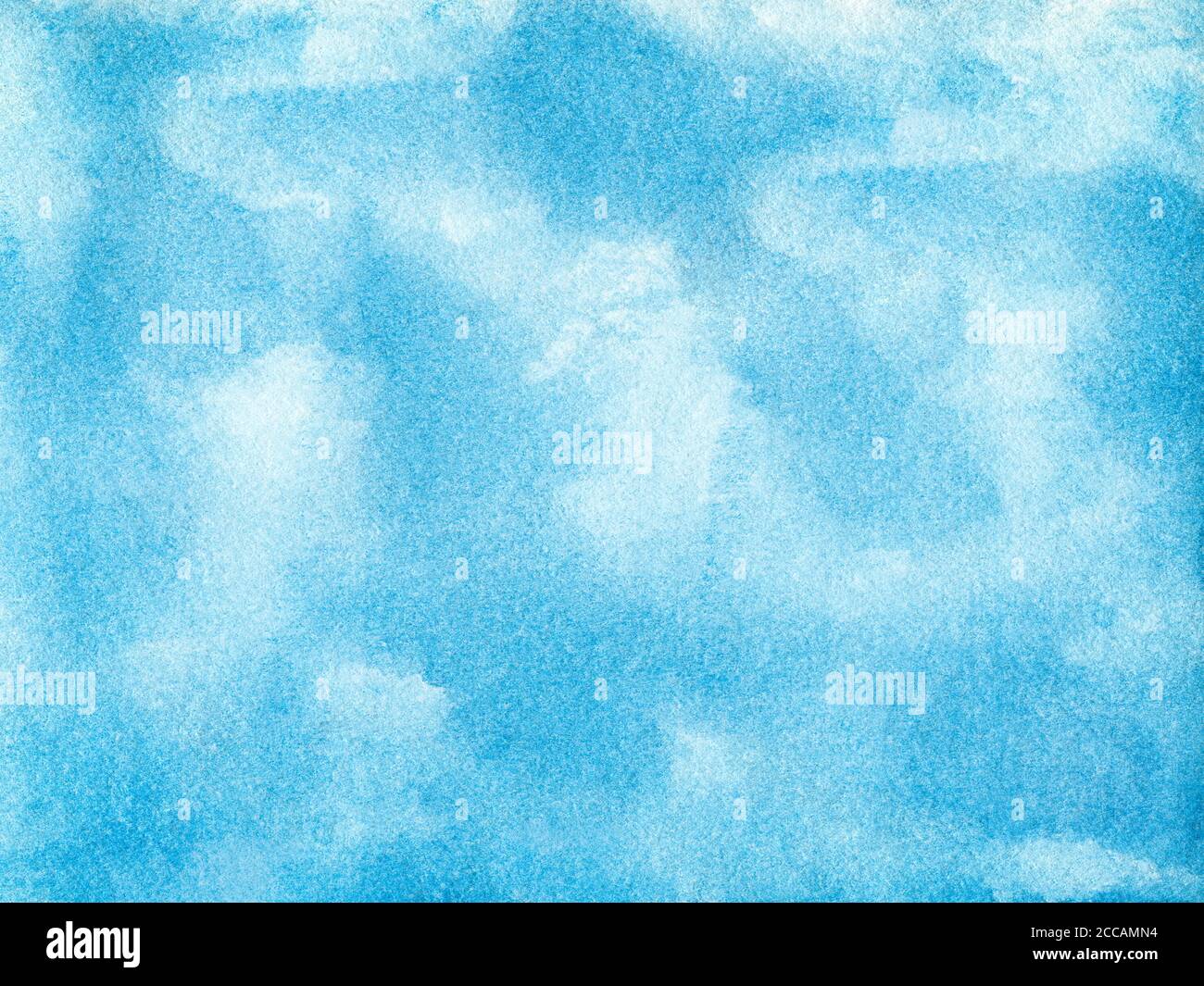 Blue azure turquoise abstract watercolor background for textures ...