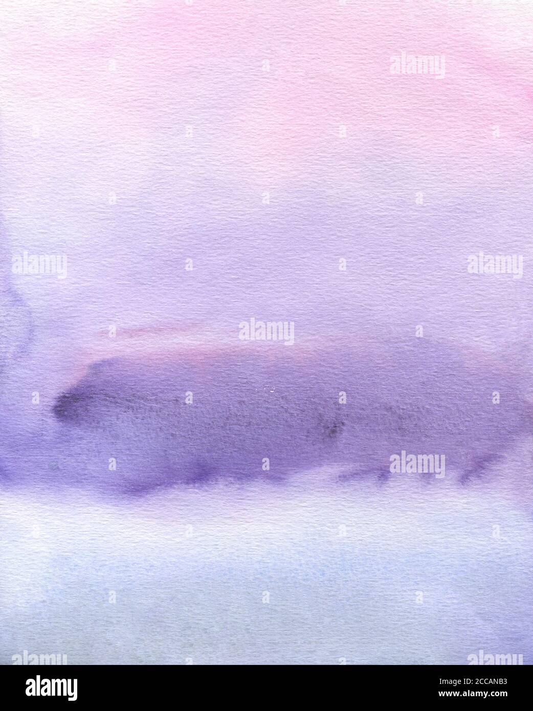 Ombre Purple Watercolor Background