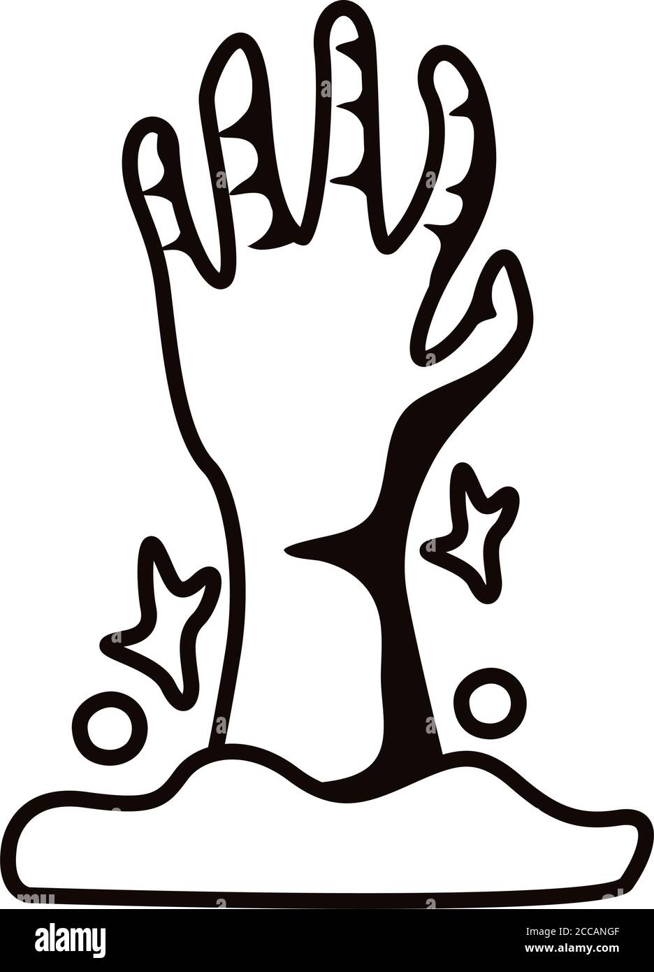 Cartoon severed hand hi-res stock photography and images - Alamy