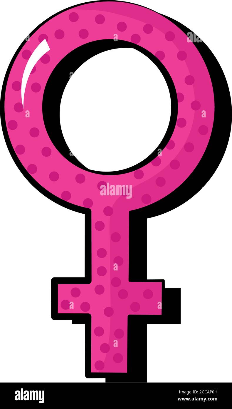 Female Gender Symbol Art