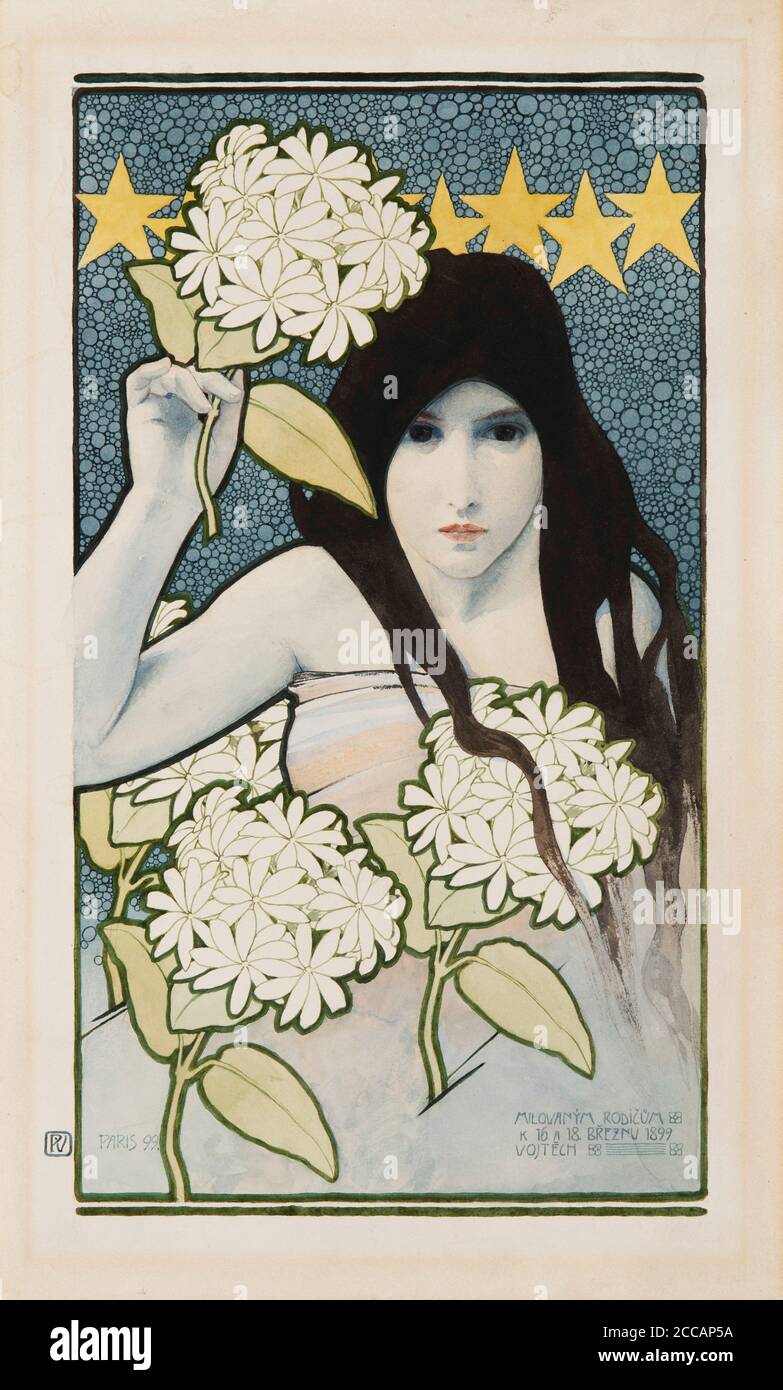 Day and Night (Diptych). Museum: PRIVATE COLLECTION. Author: Vojtech ...