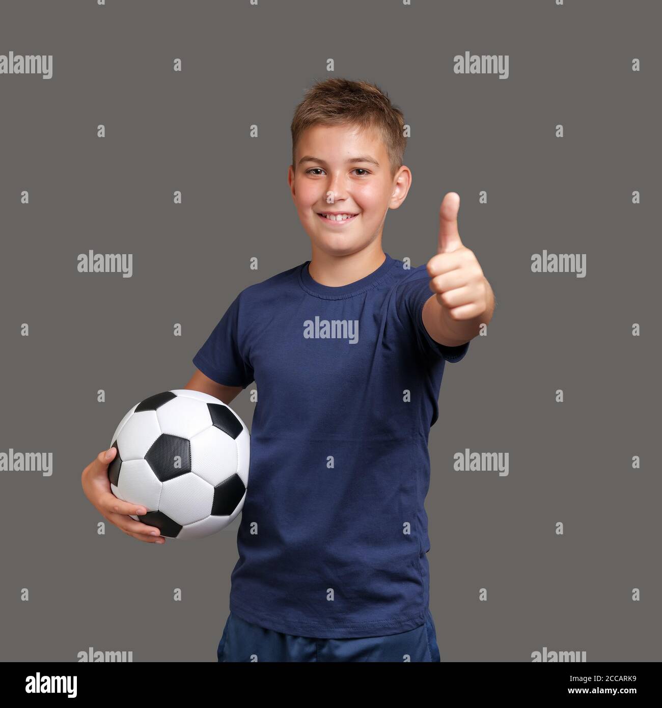 Football gesture hi-res stock photography and images - Alamy