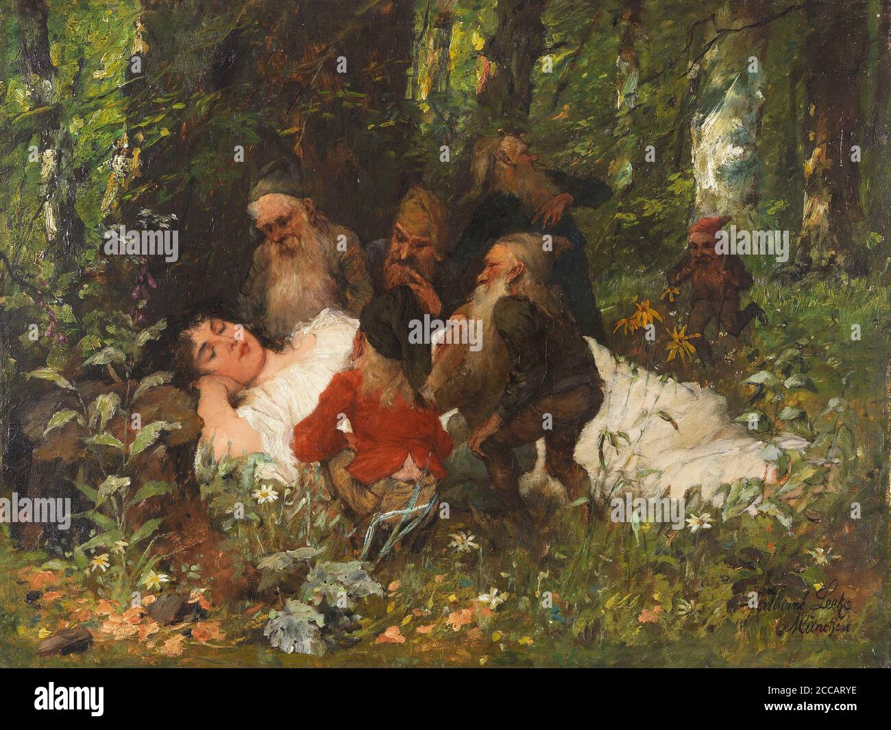 Ferdinand leeke painting hi-res stock photography and images - Alamy