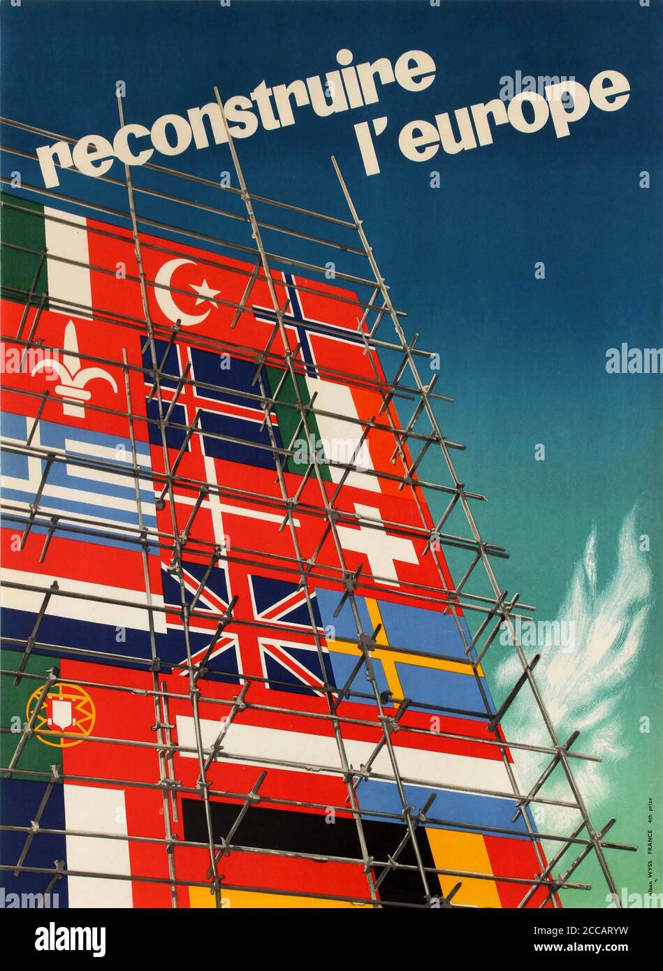 Reconstruire l'Europe (Rebuilding Europe). Museum: PRIVATE COLLECTION ...
