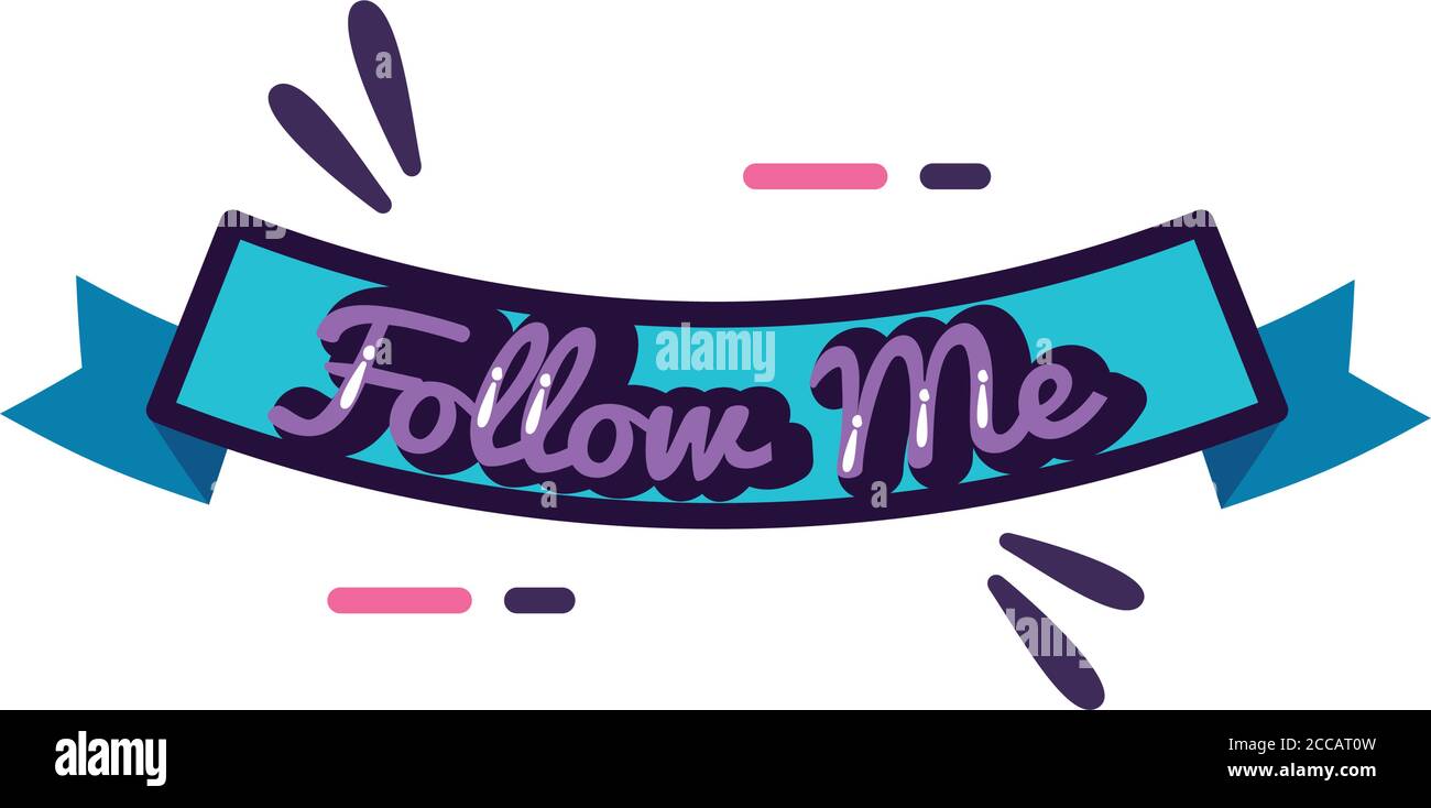 Follow fashion Stock Vector Images - Alamy