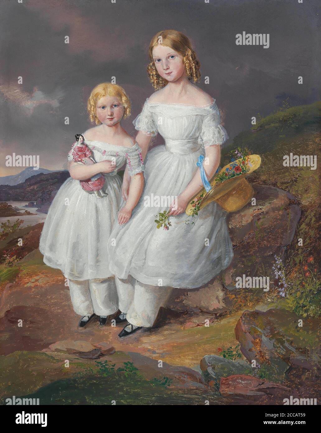 Portraits of Franziska Comtesse Kolowrat-Krakowsky (1835?1904) und ...