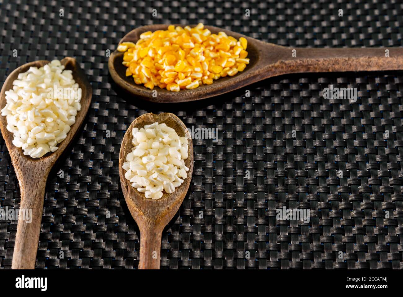 Golden hominy hi-res stock photography and images - Alamy