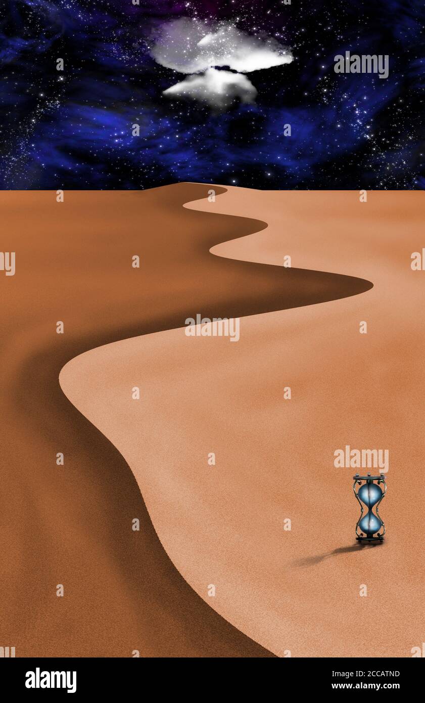 The sands of time Stock Photo - Alamy