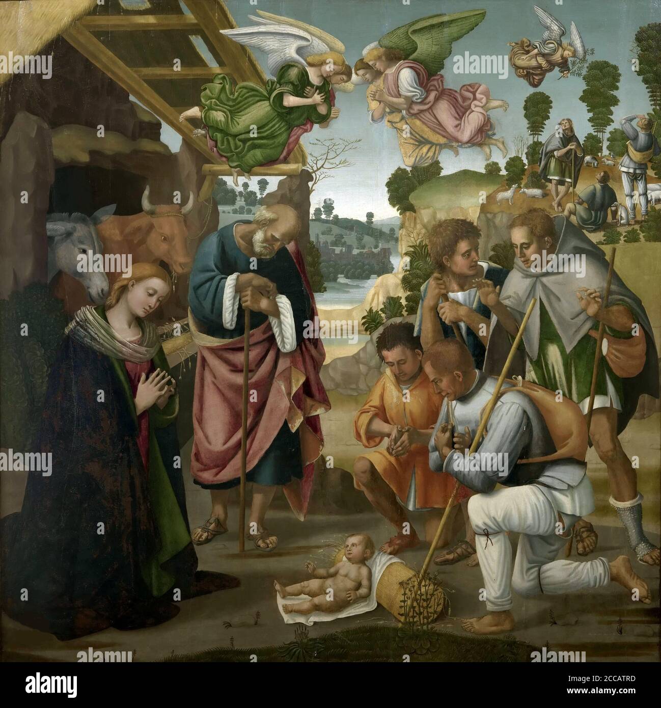 The Adoration of the Shepherds. Museum: Museo Diocesano, Cortona ...