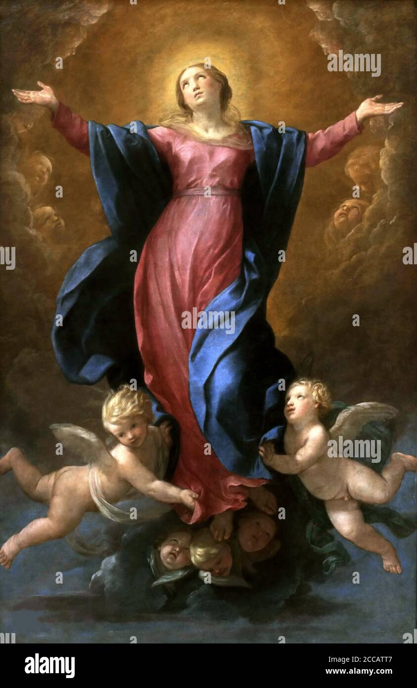 The Assumption of the Blessed Virgin Mary. Museum: Musée des Beaux-Arts ...