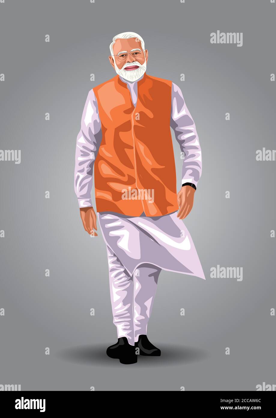 India prime minister narendra modi Stock Vector Images - Alamy