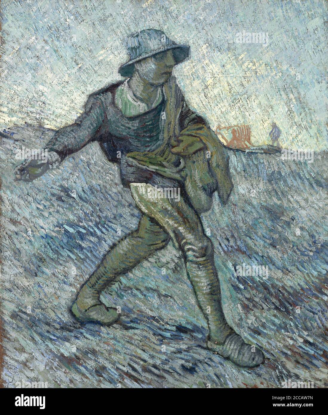The sower (after Millet). Museum: Kröller-Müller Museum, Otterlo ...