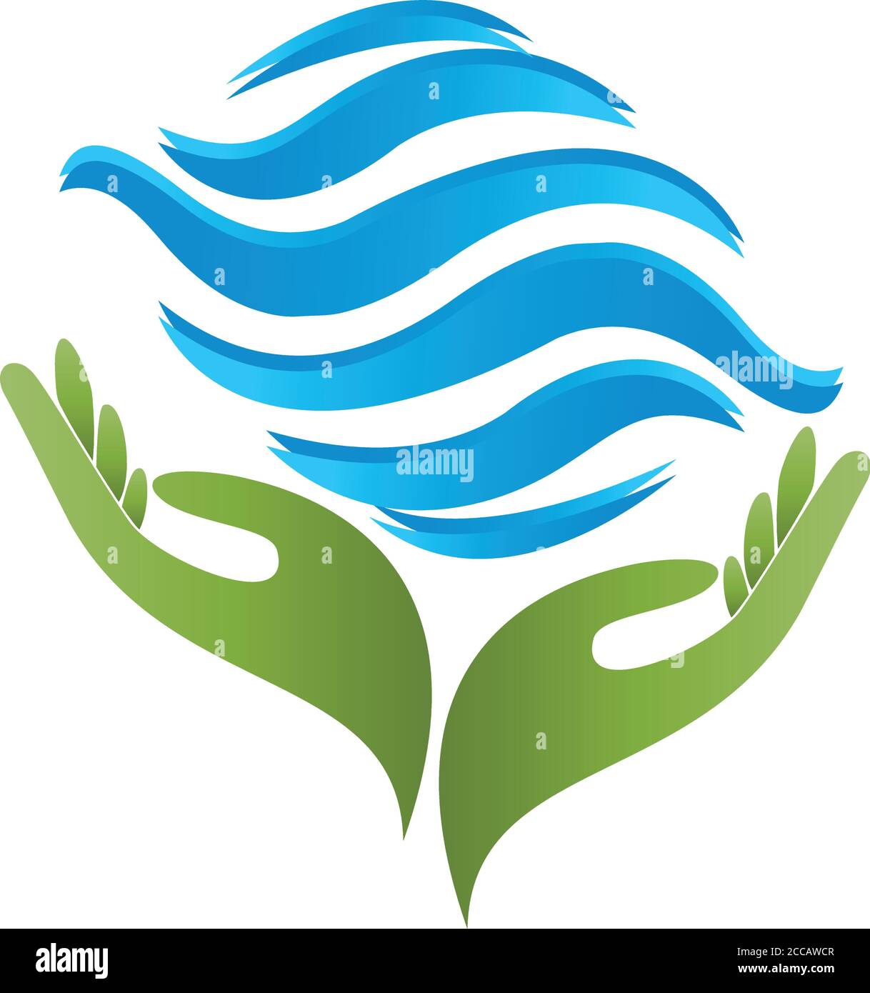 Hands, water, spa, nature, logo Stock Vector Image & Art - Alamy