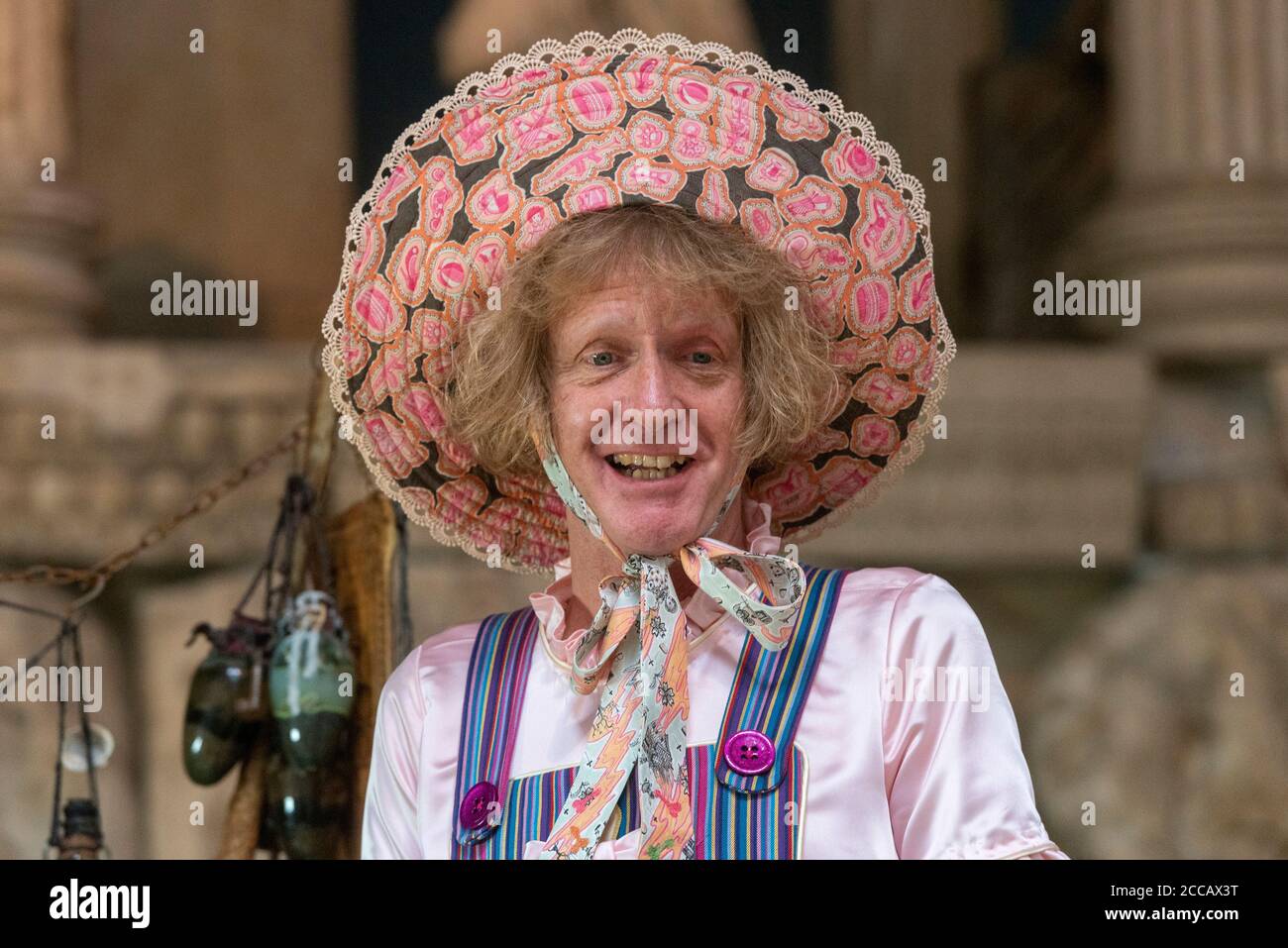 20/08/2020. London, UK. British artist Grayson Perry unveils a ...