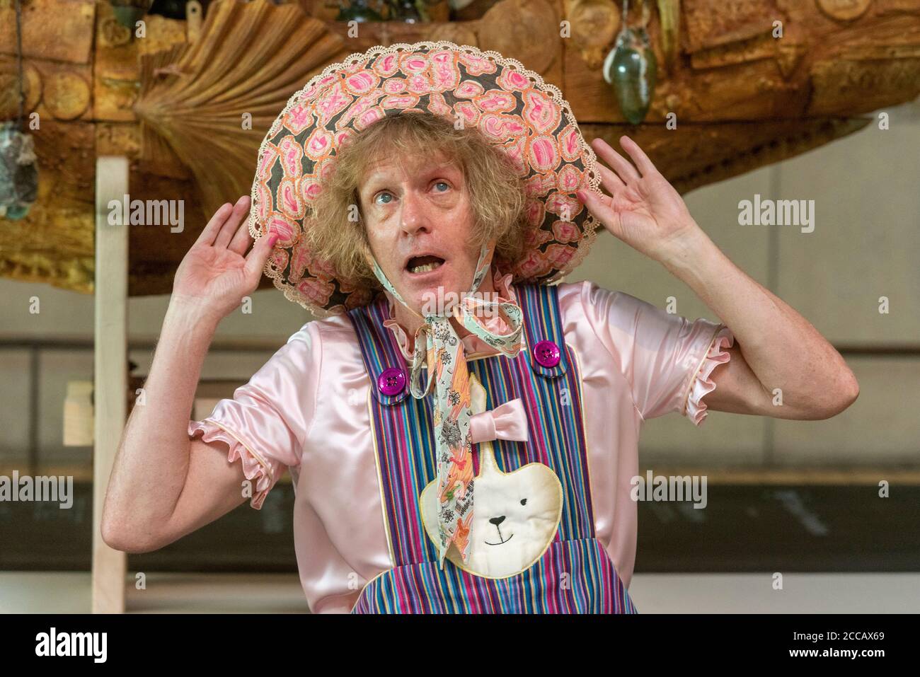 20/08/2020. London, UK. British artist Grayson Perry unveils a ...