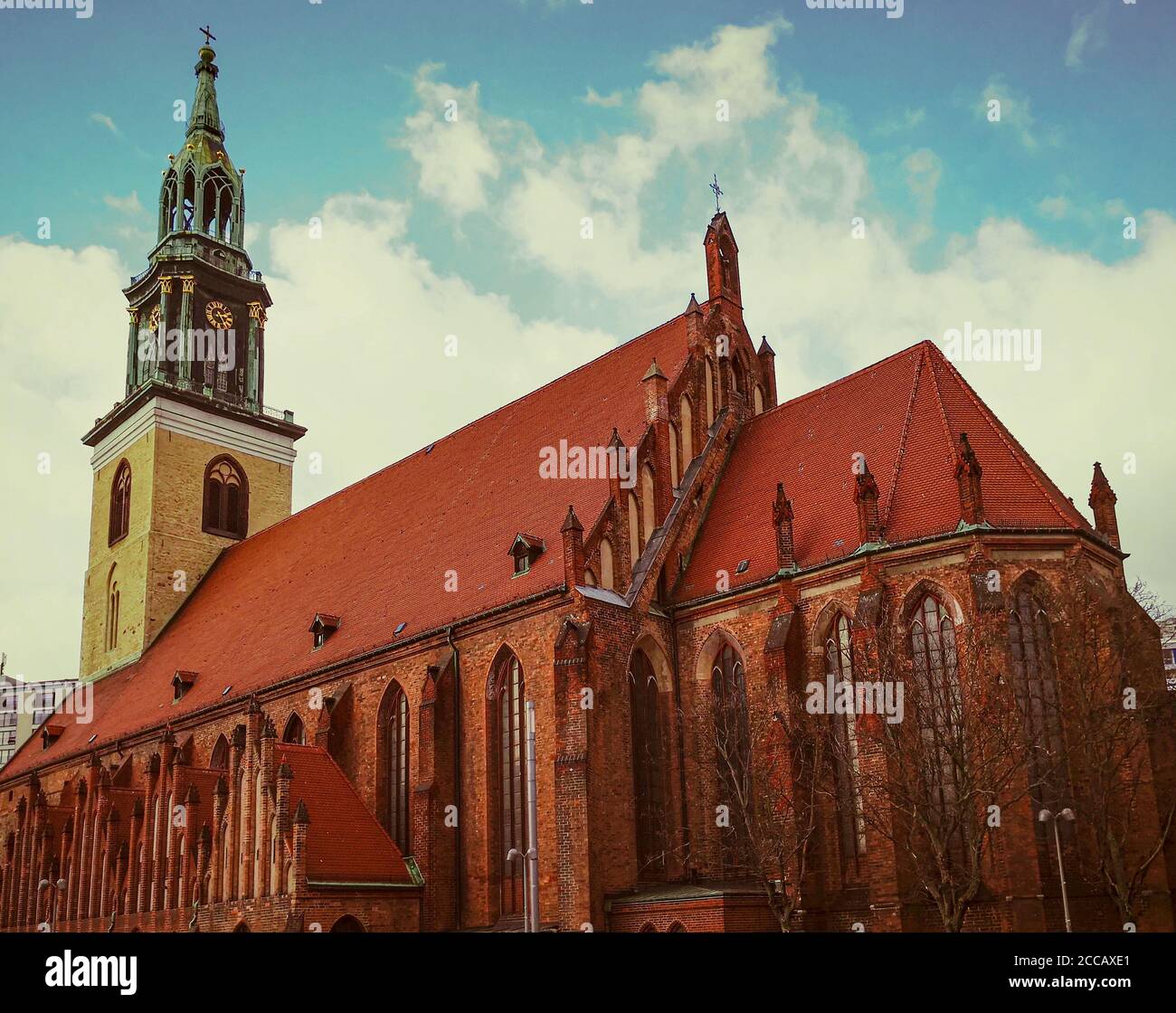 Church in a pastel Stock Photo - Alamy