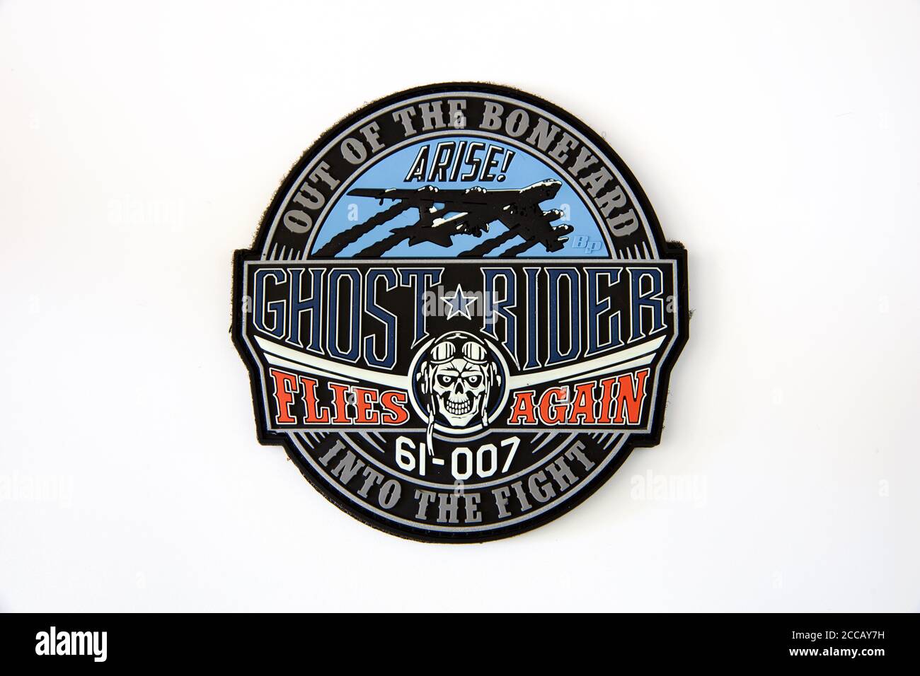 B-52 Stratofortress Ghost Rider PVC Tribute Patch Stock Photo - Alamy