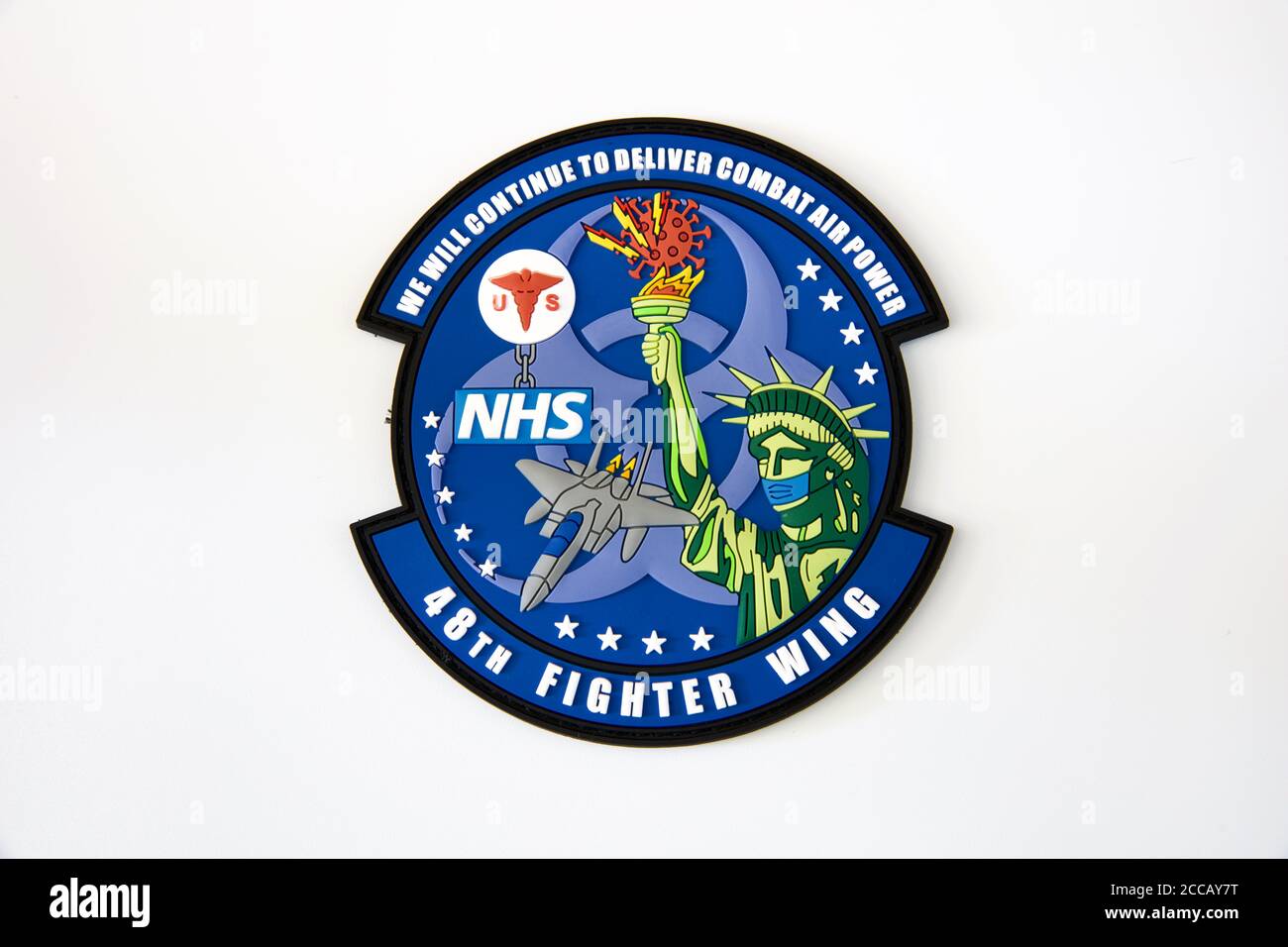 USAF 48th Fighter Wing 2020 Morale Patch Stock Photo - Alamy