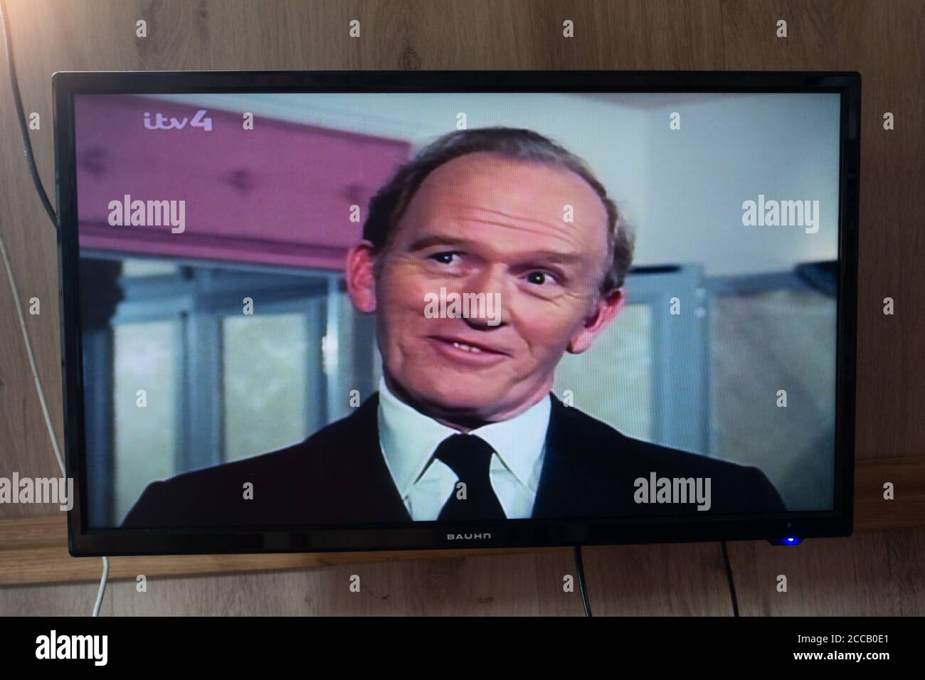 screengrab of 1977 TV Drama The Professional on TV Monitor Stock Photo ...
