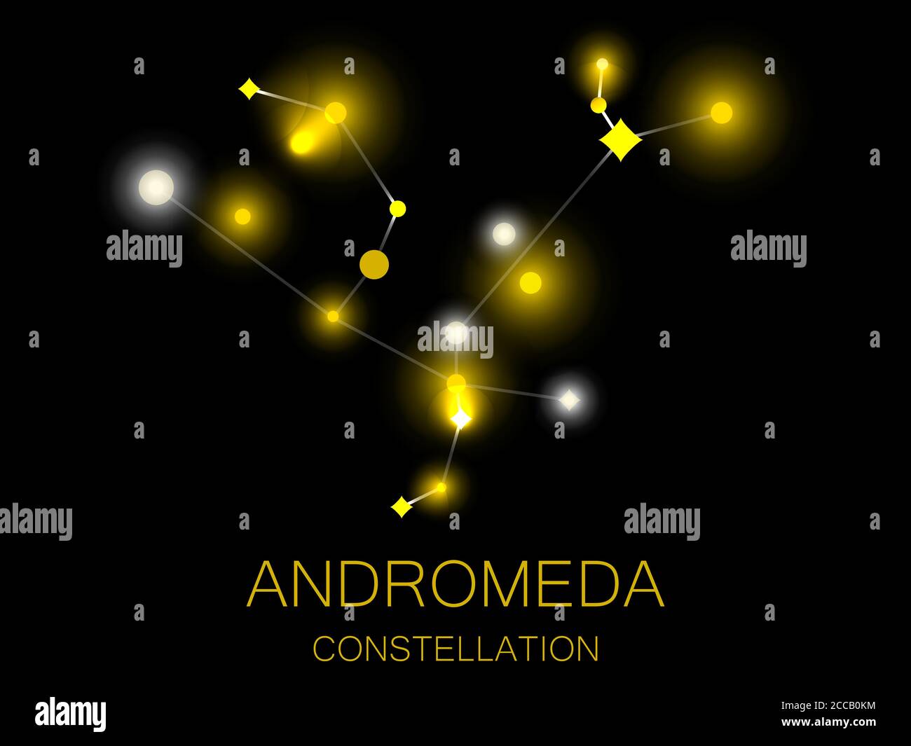 Andromeda Constellation High Resolution Stock Photography and Images ...