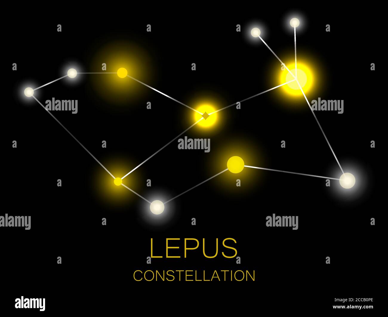 Lepus Constellation Facts Lepus Constellation 3d Symbol Constellation