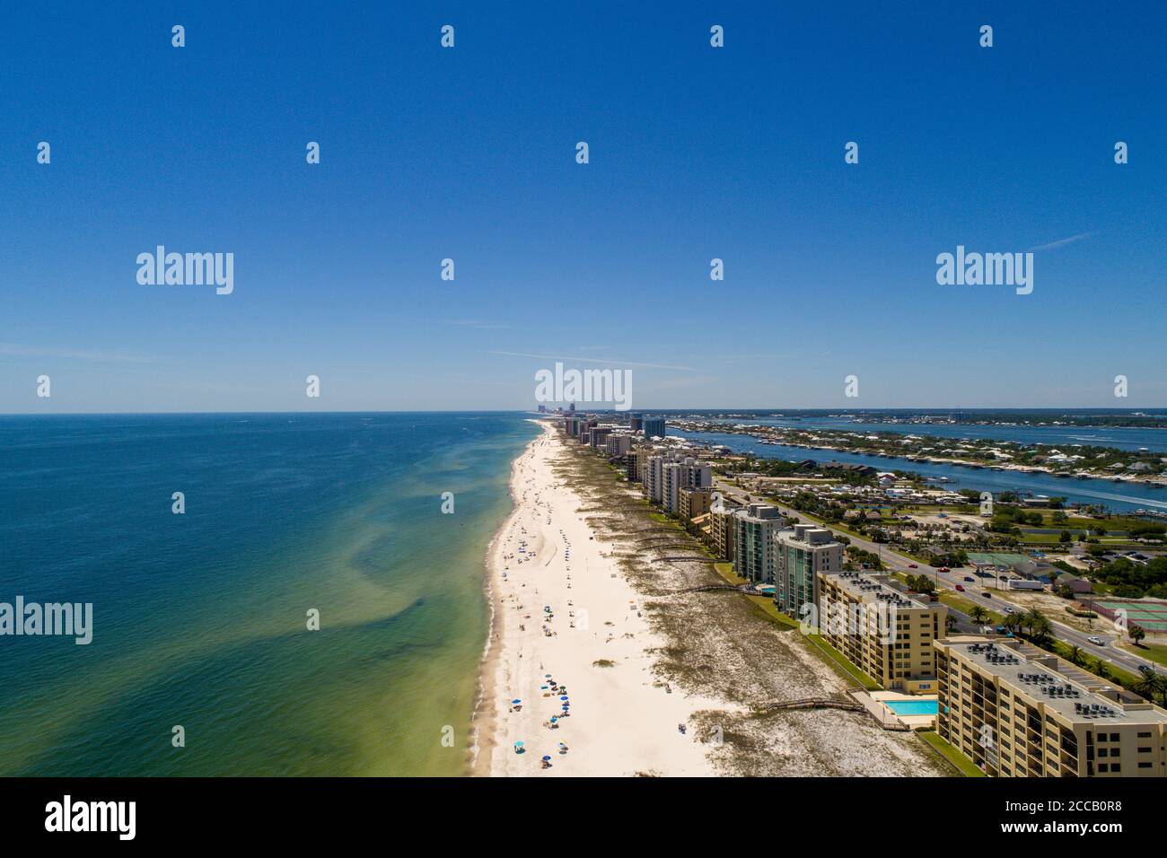 Perdido Key Beach Stock Photo - Alamy
