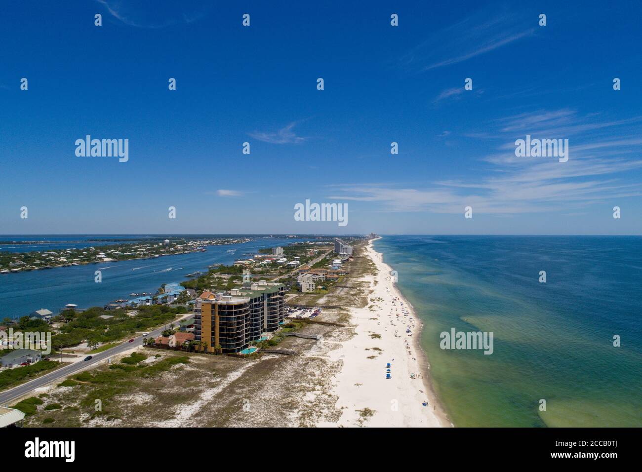 Perdido Key Beach Stock Photo - Alamy