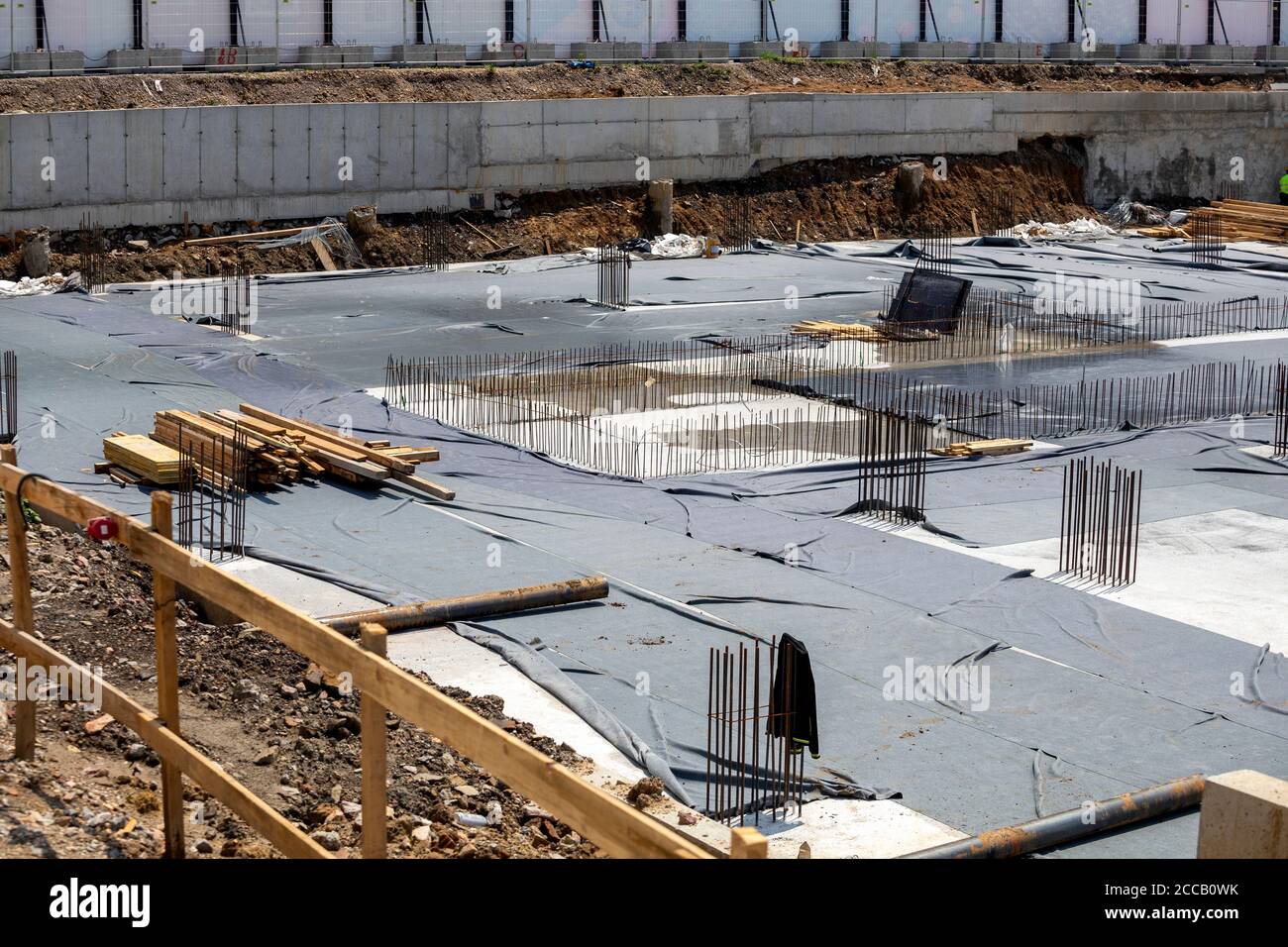 Reinforcing Concrete Foundations High Resolution Stock Photography and ...