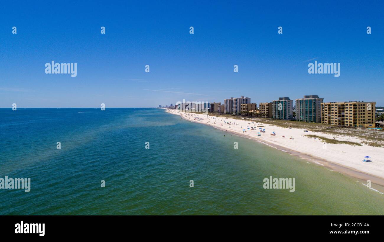Perdido Key Beach Stock Photo - Alamy
