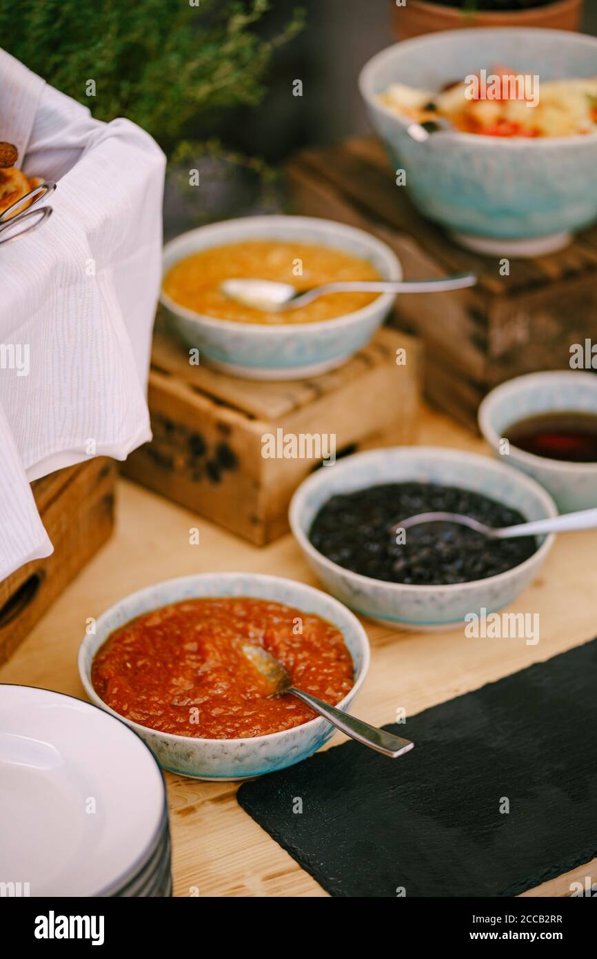 Different types of sauces ketchup hi-res stock photography and images ...