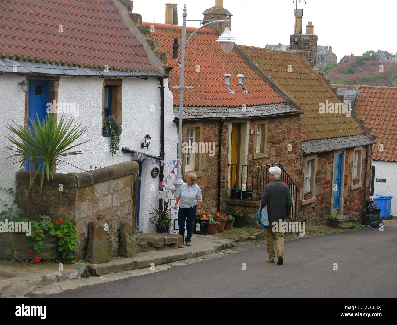 Crail street scene hi-res stock photography and images - Alamy