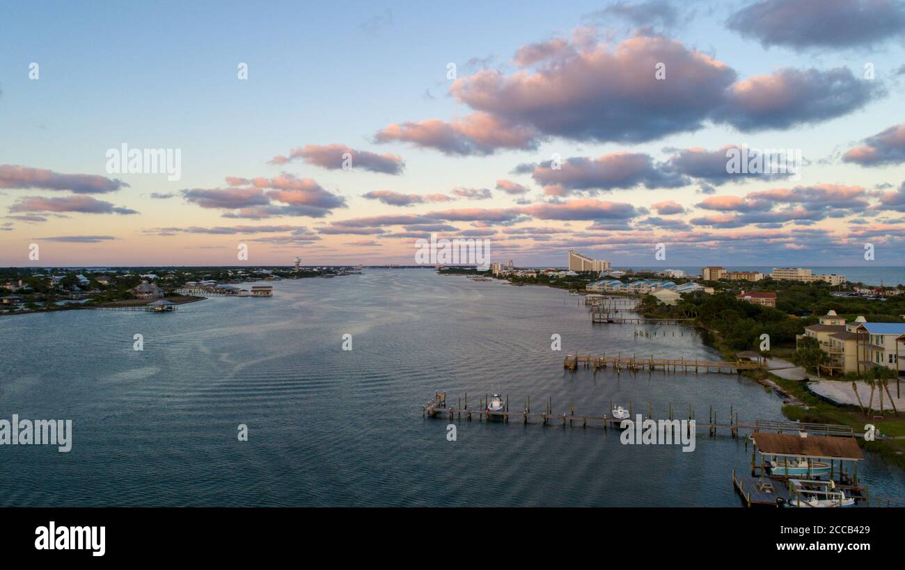 Pensacola beach sunset hi-res stock photography and images - Alamy