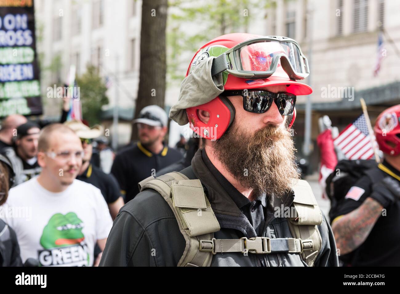Patriot Prayer Rally High Resolution Stock Photography and Images - Alamy