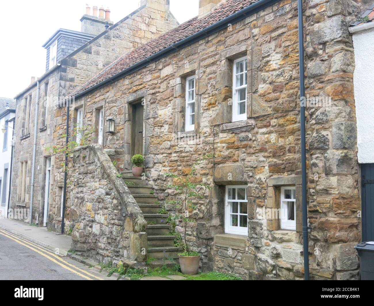 External stone staircase hi-res stock photography and images - Alamy
