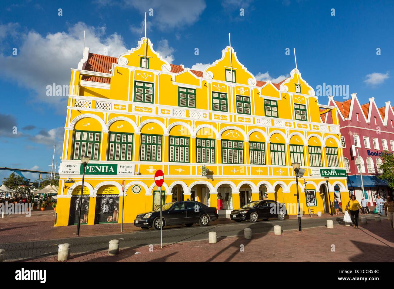 The Penha Building was built in 1708 in Dutch colonial style and is now ...