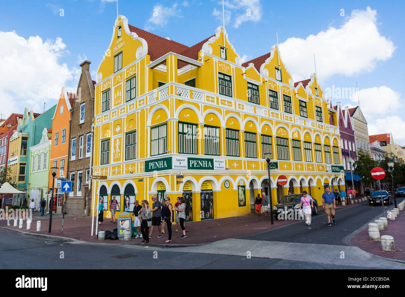 The Penha Building was built in 1708 in Dutch colonial style and is now ...