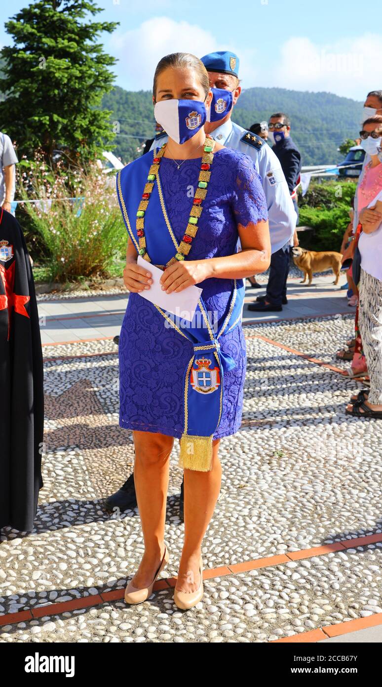 Seborga, Italy - August 20, 2020: Principality of Seborga: Enthronement ...