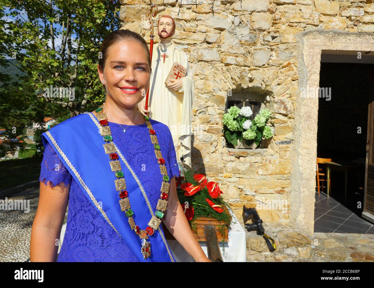Seborga, Italy - August 20, 2020: Principality of Seborga: Enthronement ...