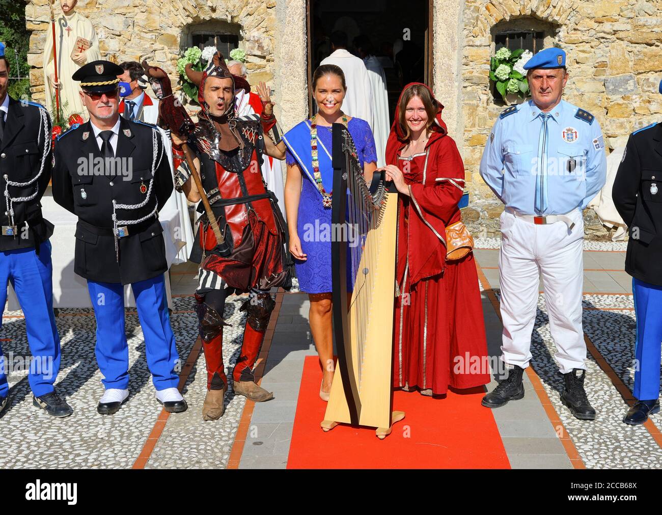 Seborga, Italy - August 20, 2020: Principality of Seborga: Enthronement ...