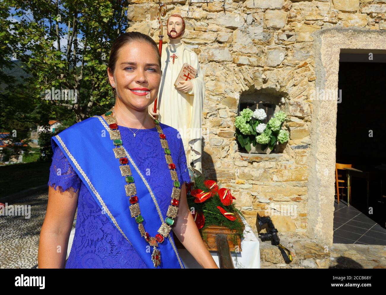 Seborga, Italy - August 20, 2020: Principality of Seborga: Enthronement ...