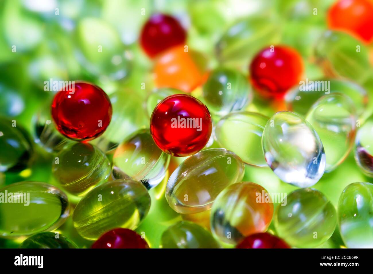 Healthcare medication pharmacy on vivid green background Stock Photo ...