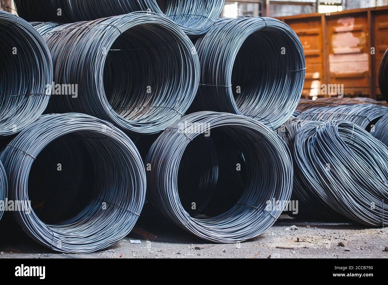 building armature are located in the warehouse of metallurgical ...