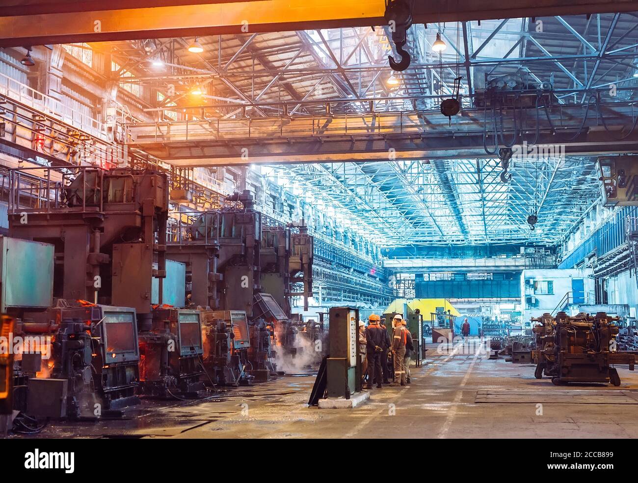 Rebar rolling mill in hi-res stock photography and images - Alamy